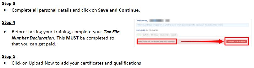 1. How to register and complete your online induction – Professional ...