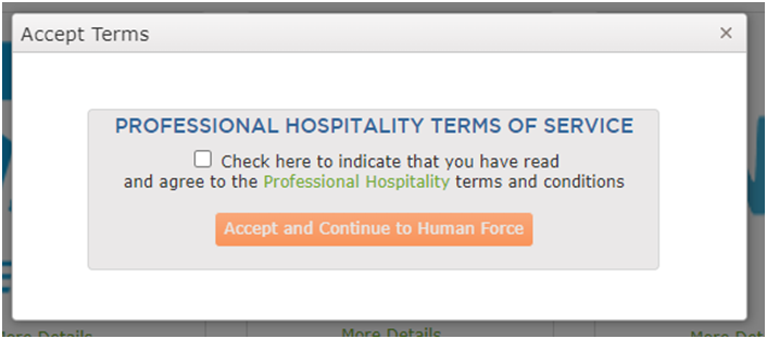 Setting up the HumanForce Integration – Professional Hospitality Support